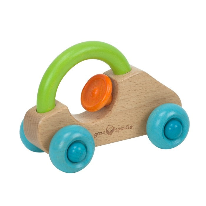 Push & Pull Car made from Sustainable Wood – For Baby and Up